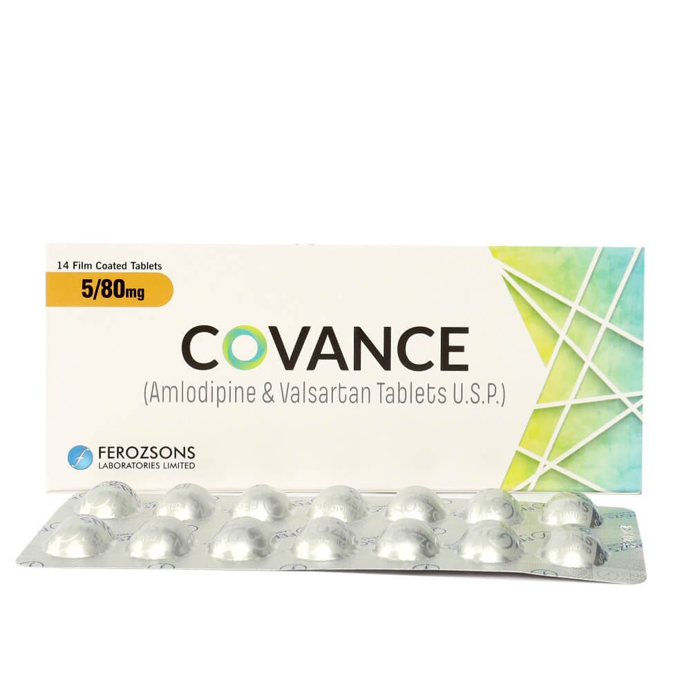 Covance 5/80Mg Tablets - medimart.pk