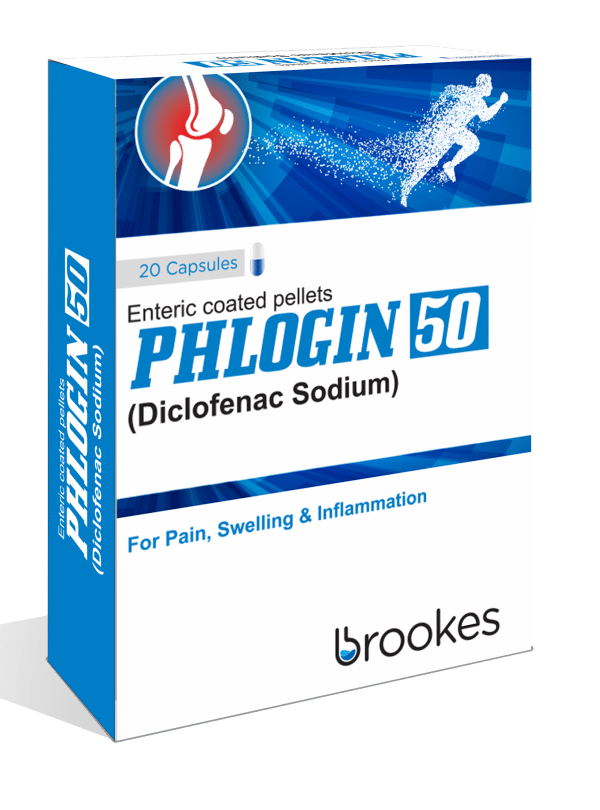 Phlogin Capsules 50Mg - medimart.pk